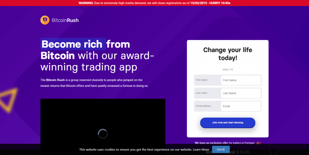 Bitcoin Rush Review 2023: Is it Legit, or a Scam? | Signup Now!